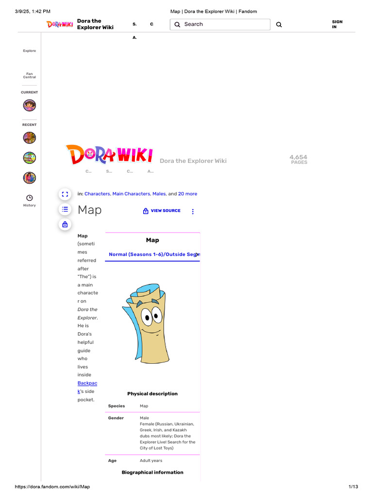 Map - Dora The Explorer Wiki - Fandom | PDF