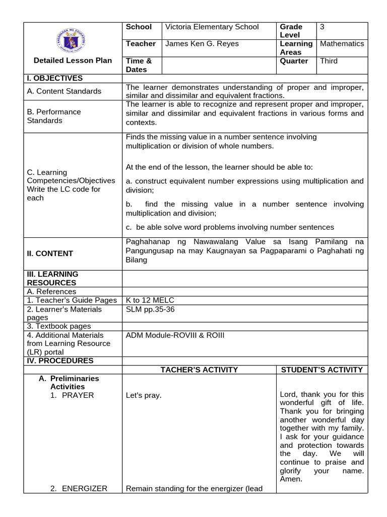 JK Mathematics lesson 3 | PDF
