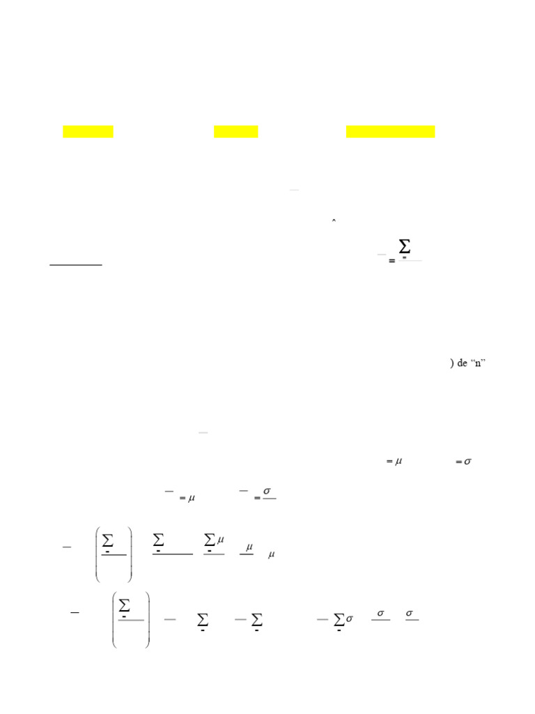 SEM10 - 2 - CLASE Distribuciones Muestrales | PDF | Media | Muestreo (Estadísticas)