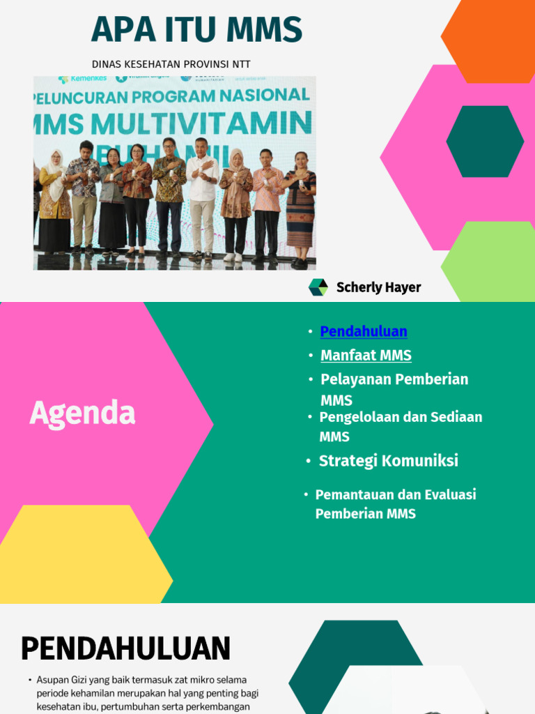 Manfaat dan Penggunaan MMS untuk Ibu Hamil | PDF