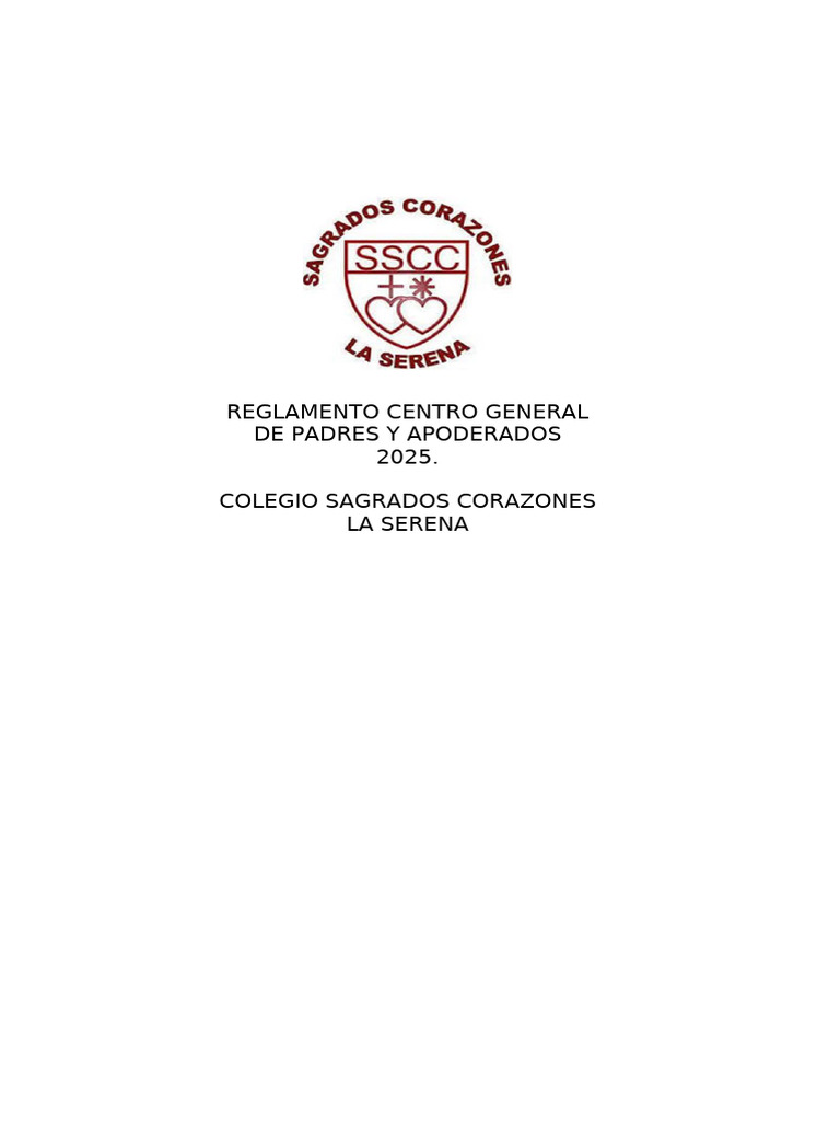 Reglamento Oficial Cgpa SSCC 2025 | PDF | Votación | Regulación