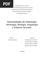 Marcas Oseas | PDF | Sistema musculoesquelético | Sistema esquelético