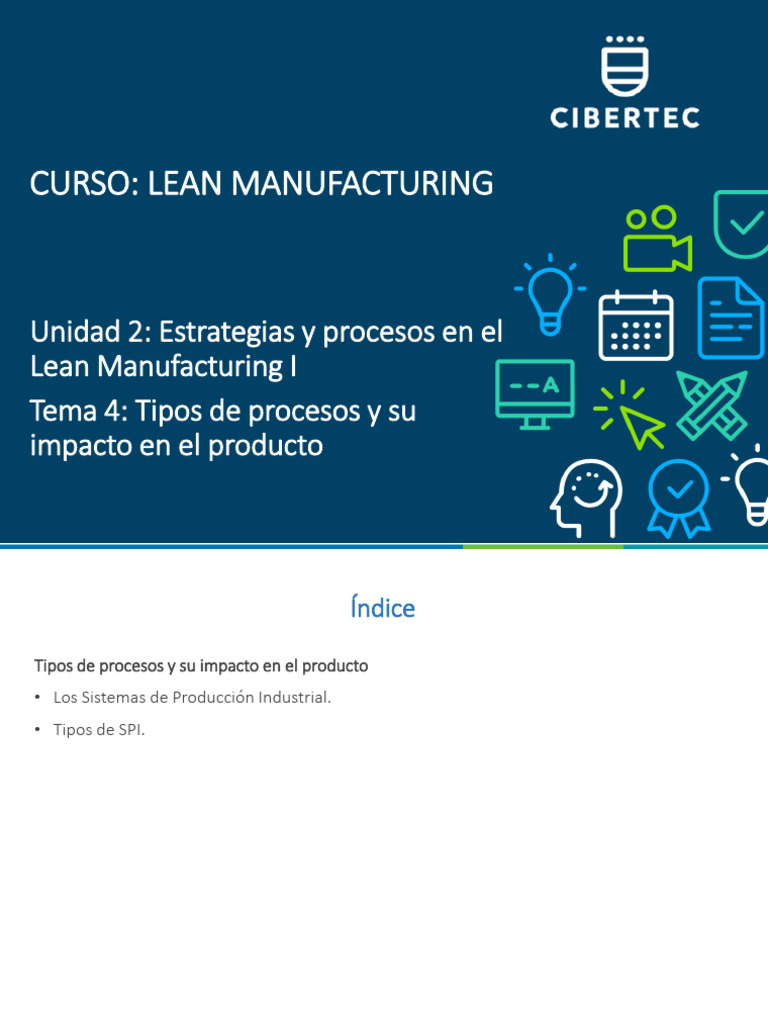TEMA 4 | PDF | Planificación de recursos empresariales | Lean Manufacturing