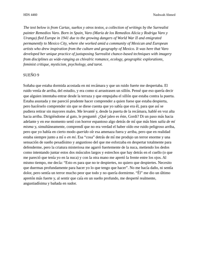 Ahmed Final Translation Reflection | PDF | Psychology