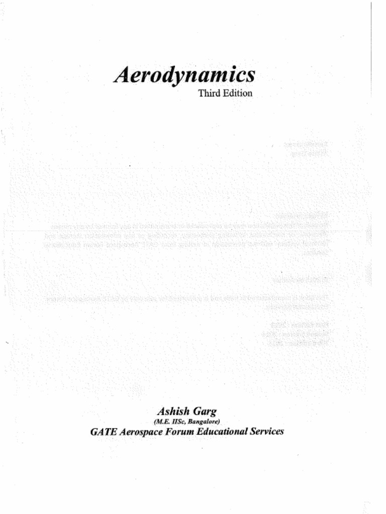 Aerodynamics 1 | PDF