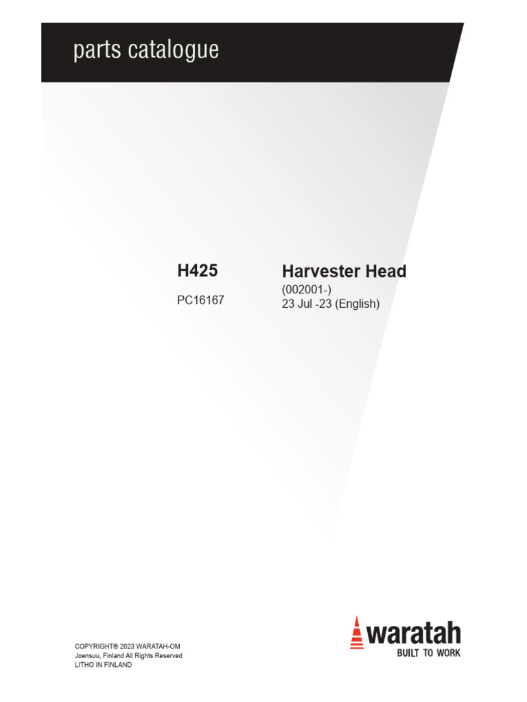 H425 de Partes | PDF | Screw | Knife