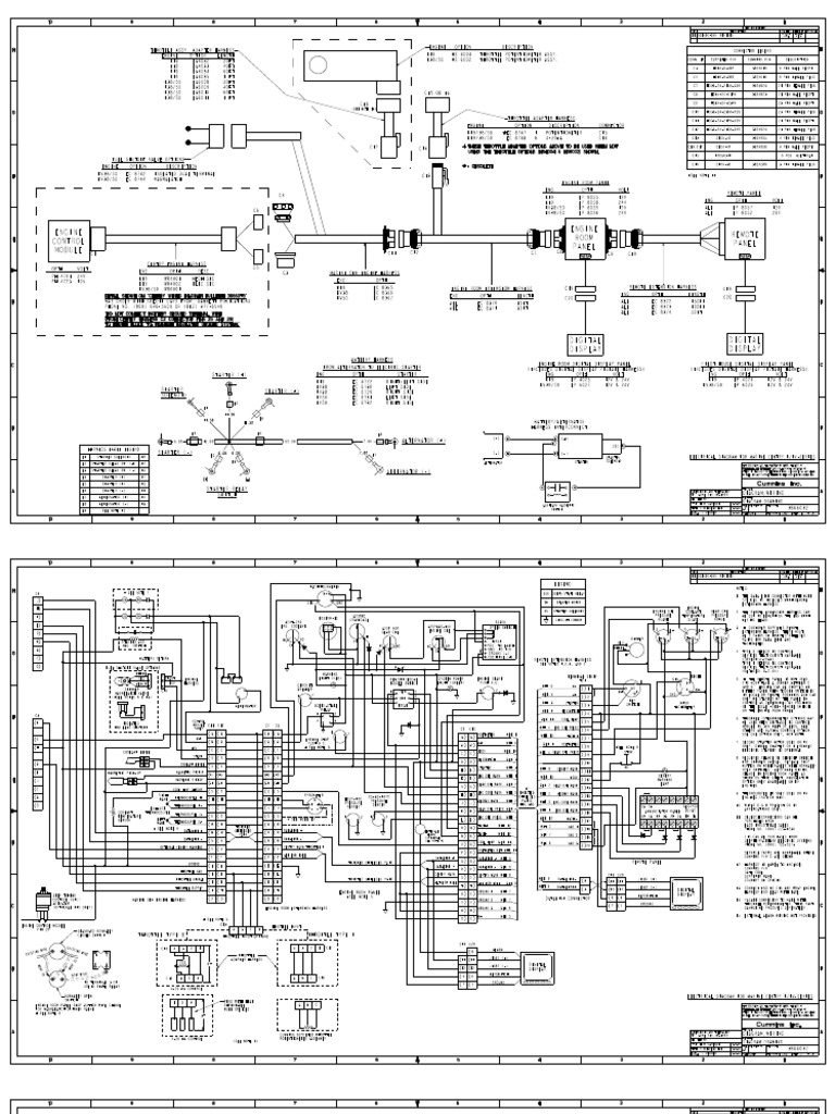 Esquema Elétrico KTA-19M 01 | PDF