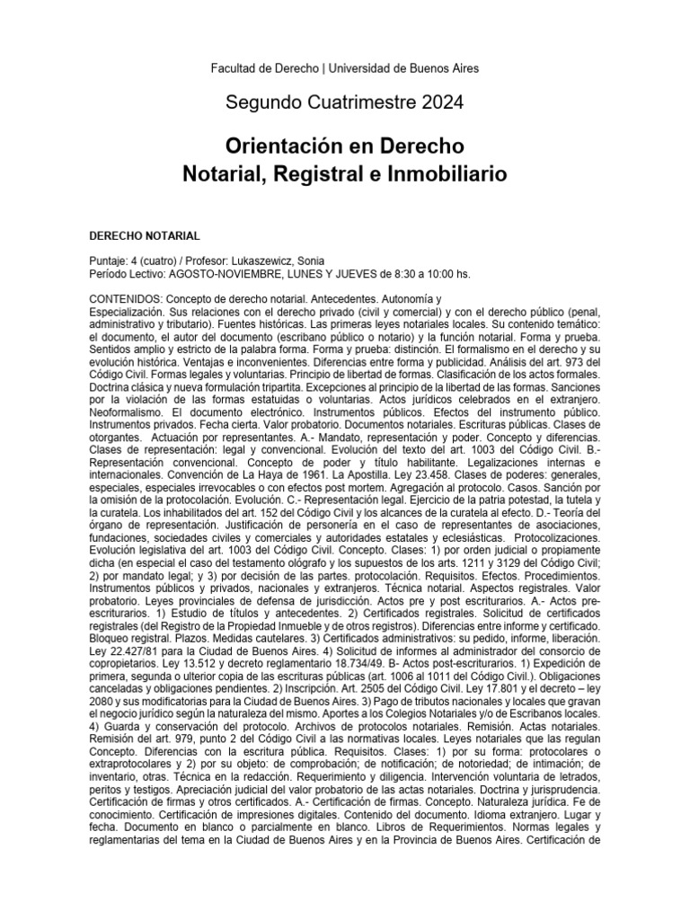 Libro CPO NOTARIAL 2S 24 | PDF | Mandato | Ley procesal
