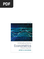 Introductury Econometrics: A Modern Approach 7th Edition Jeffrey M. Wooldridge PDF Download ...