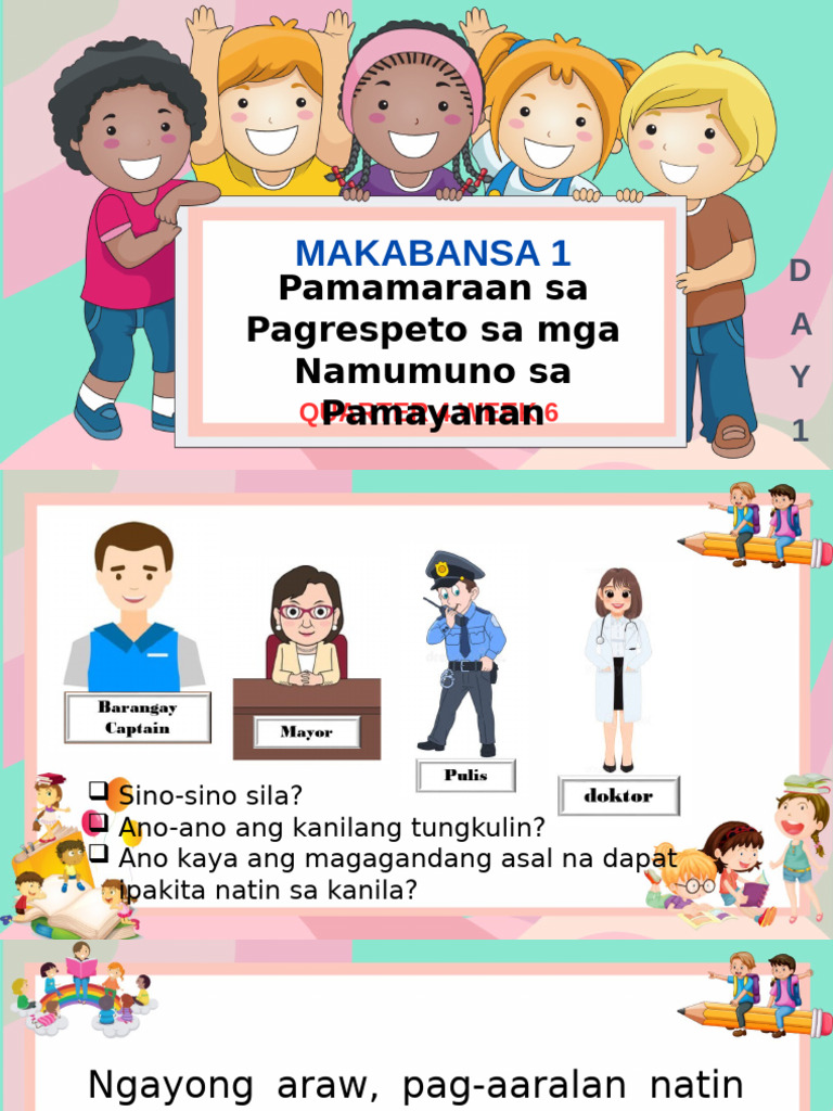 w6 q4 Makabansa 1 | PDF