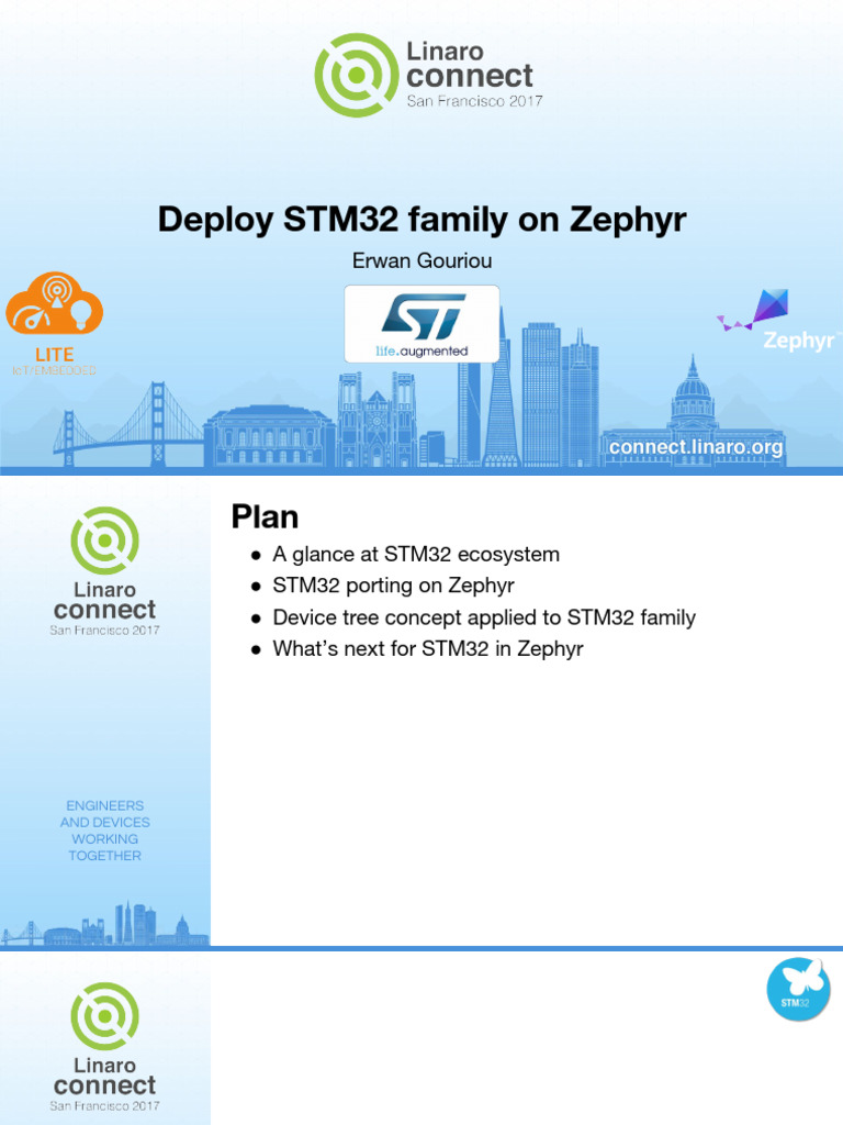 SFO17-102 Deploy STM32 Family On Zephyr | PDF | Usb | System On A Chip