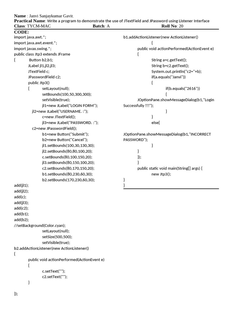 Pr12_20 | PDF | Computer Programming | Software Engineering