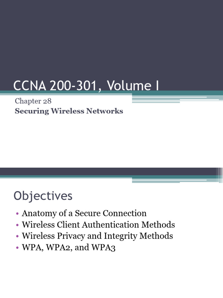 Securing Wireless Networks | PDF | Network Protocols | Computer Security