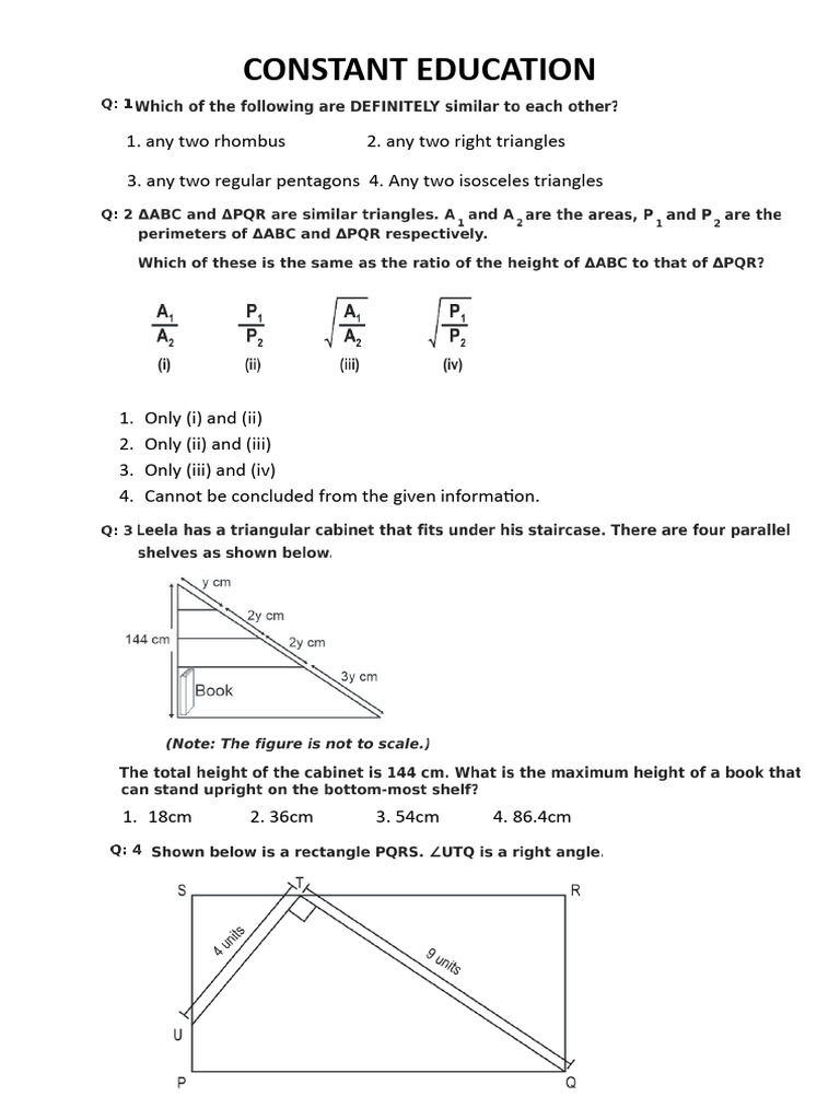 Triangle Test Pdf