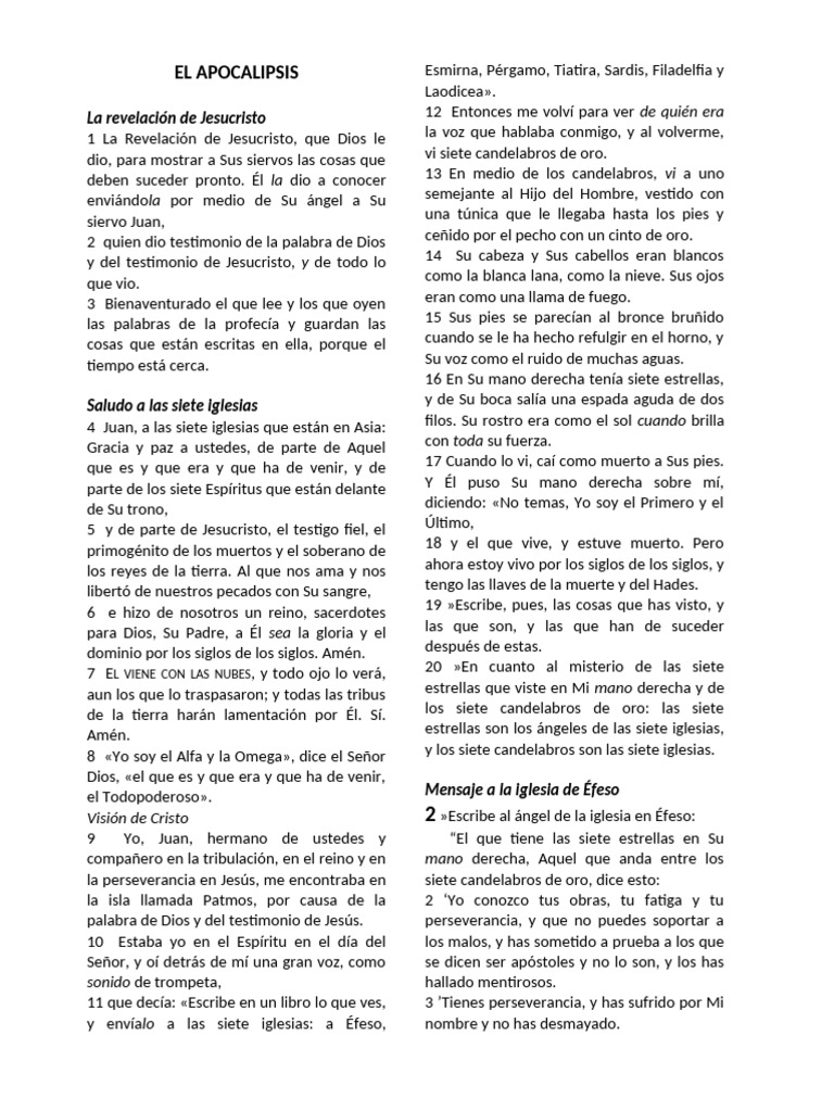 El Apocalipsis | PDF