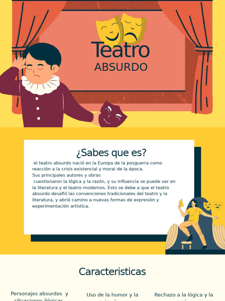 Presentación Del Teatro Absurdo | PDF