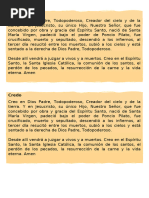 Oración del Credo Completa | PDF