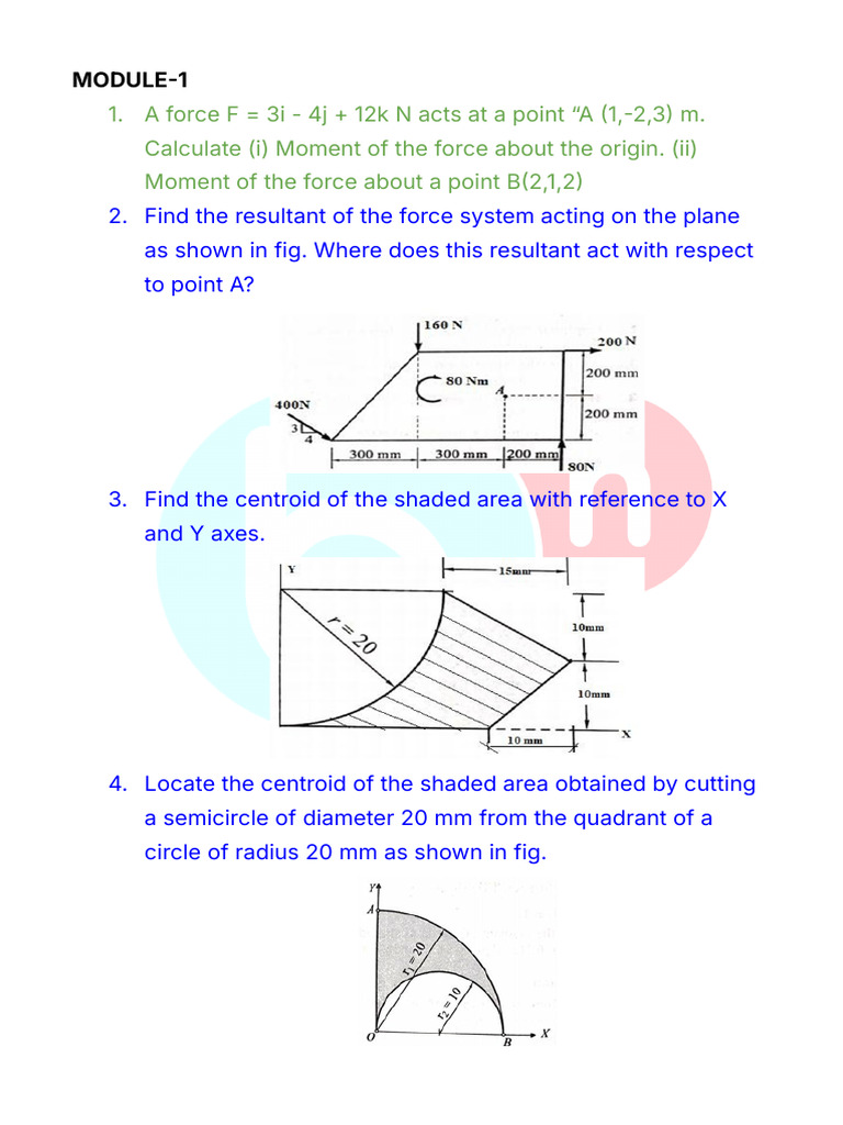 EM QB FE Sem 1 | PDF | Velocity | Acceleration