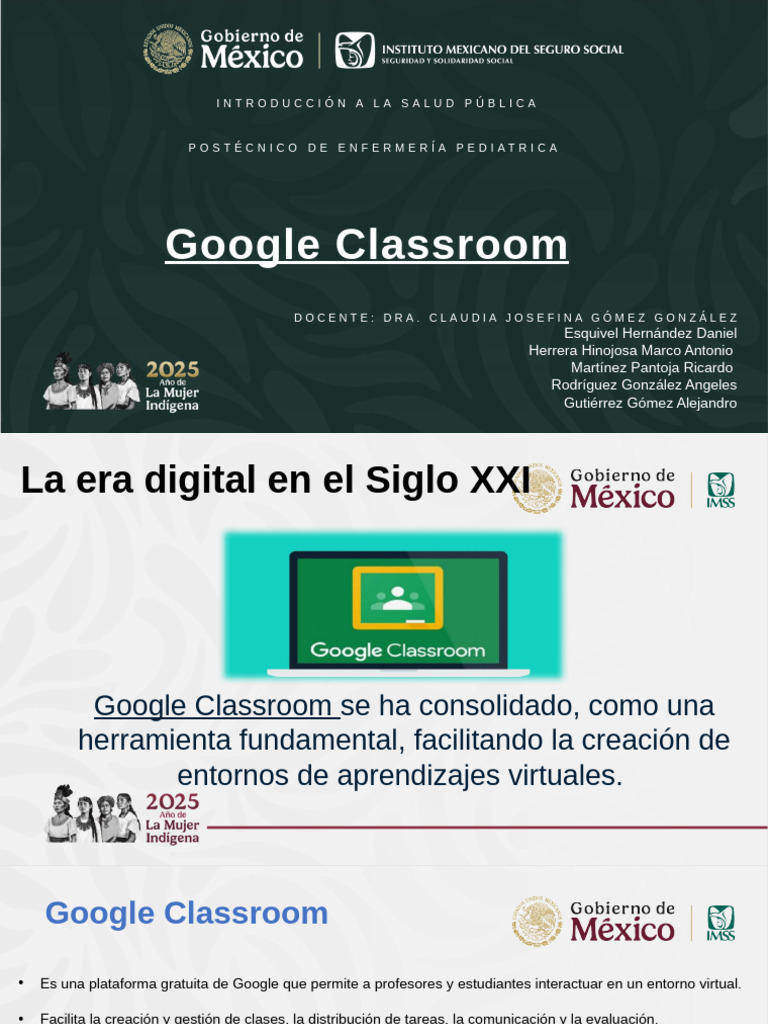 Google Classroom | PDF | Comunicación humana | Tecnologia Educacional