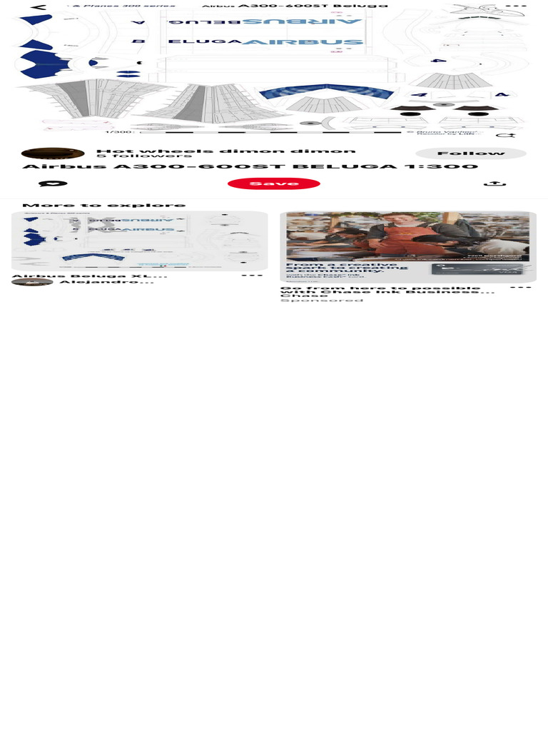 Airbus A300-600ST Beluga Model Guide | PDF