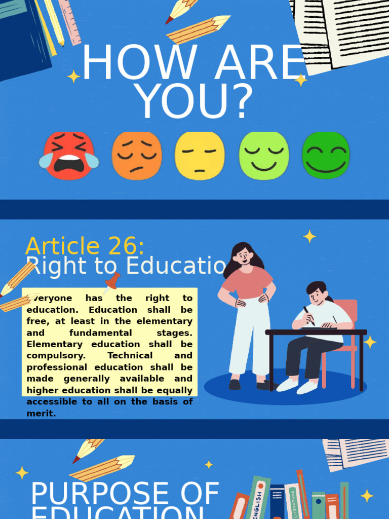 Article 26 Rights To Education | PDF