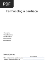 Fármacos Inotrópicos Positivos: Clasificación y Uso | PDF ...