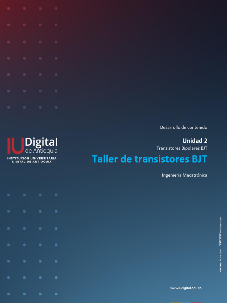 DG IME CIRCUITOS ELECTRONICOS 395 U2 tallerEA2 | PDF