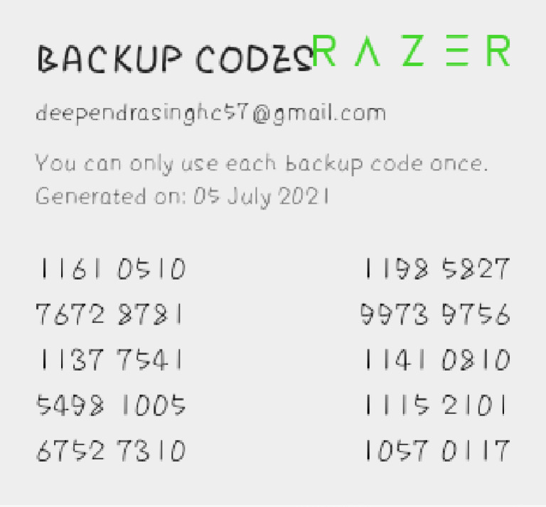 razer-id-codes-1625454485765 | PDF