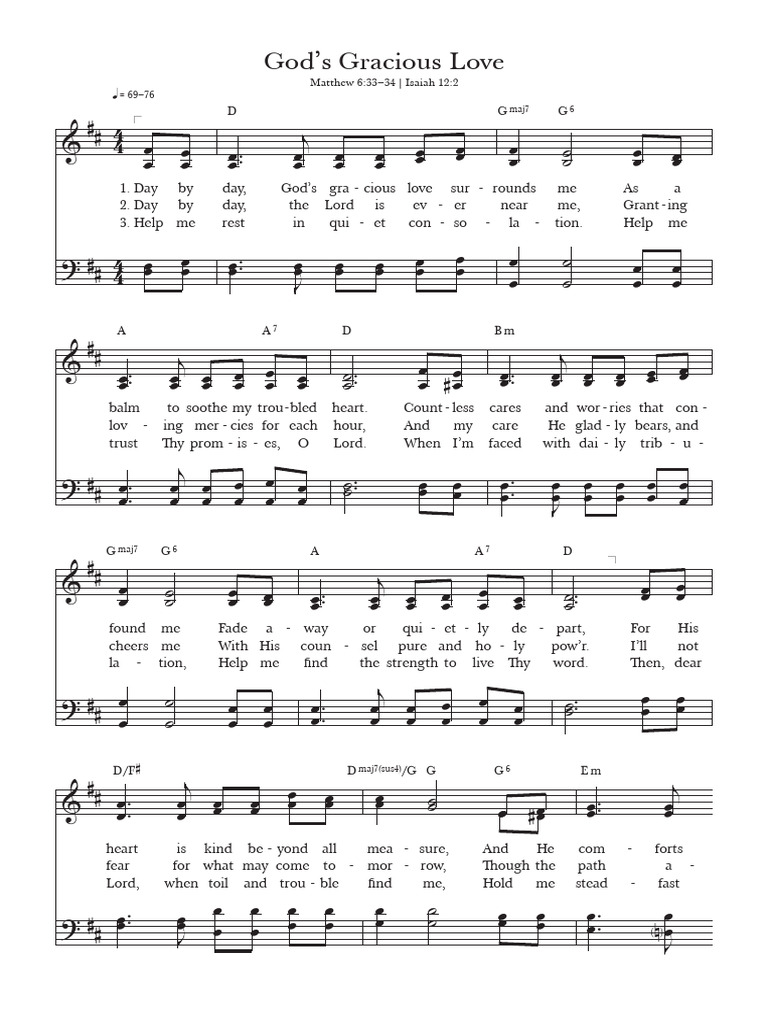 1013 God's Gracious Love | PDF