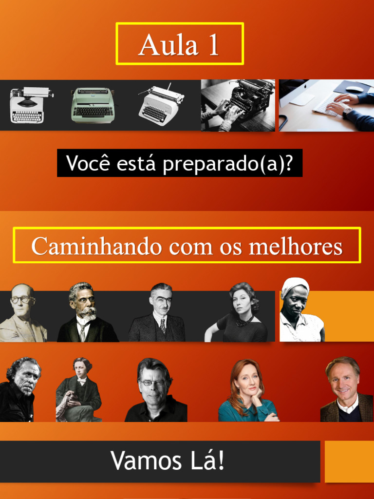 Aula 1 - Caminhando Com Os Melhores | PDF | J.K. Rowling | Palavra