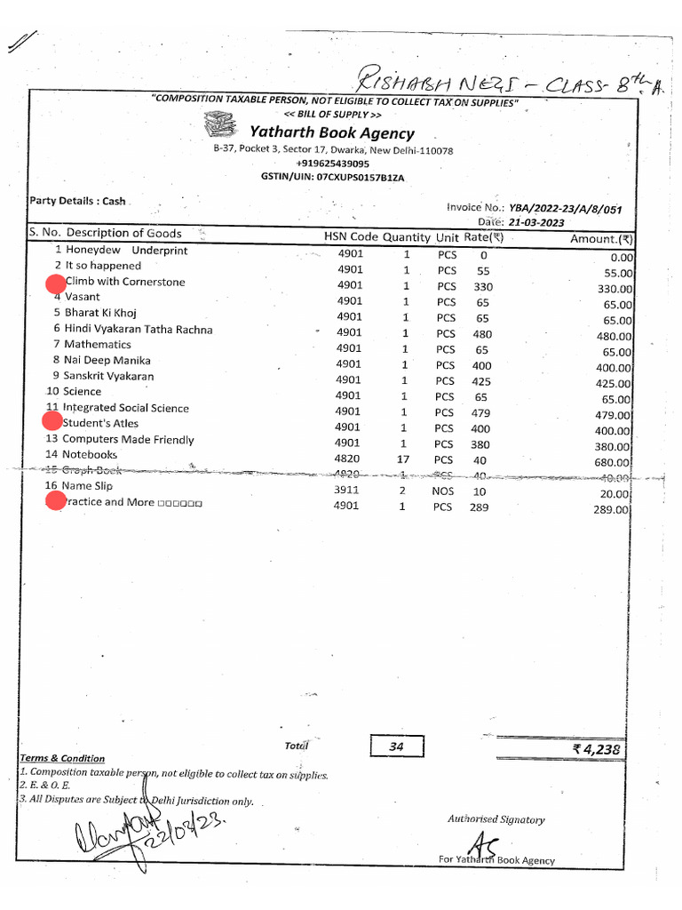 Books Class 8 Rishabh | PDF