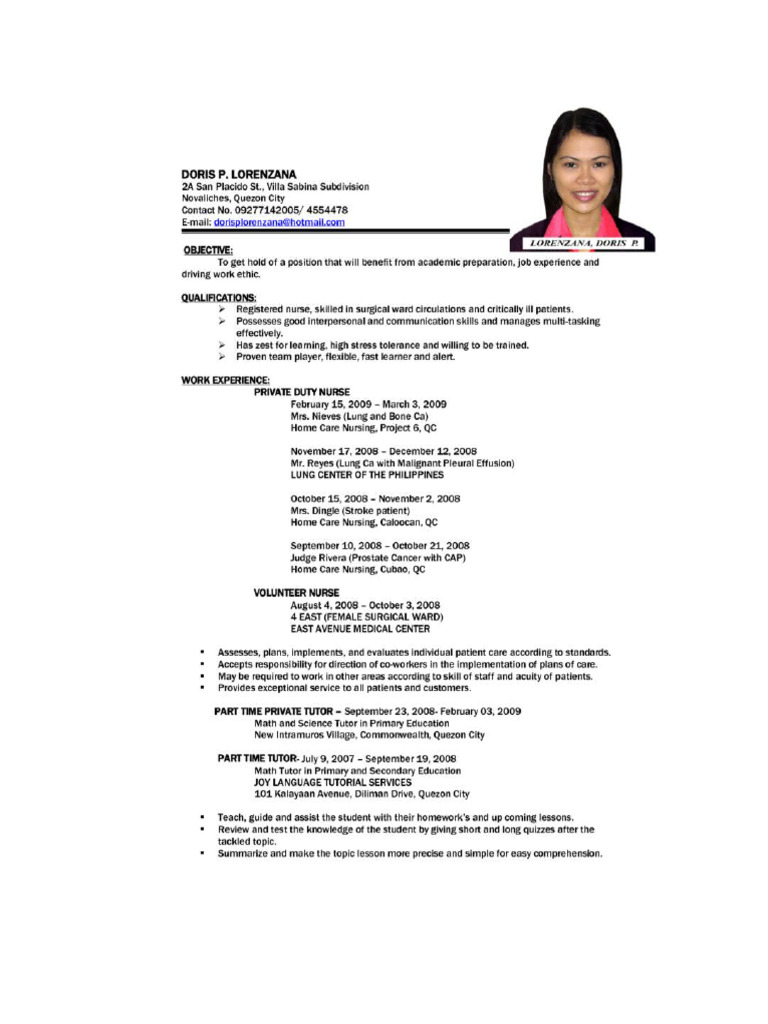 Sample Resume | PDF