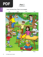 Movers - Speaking Test 1 | PDF