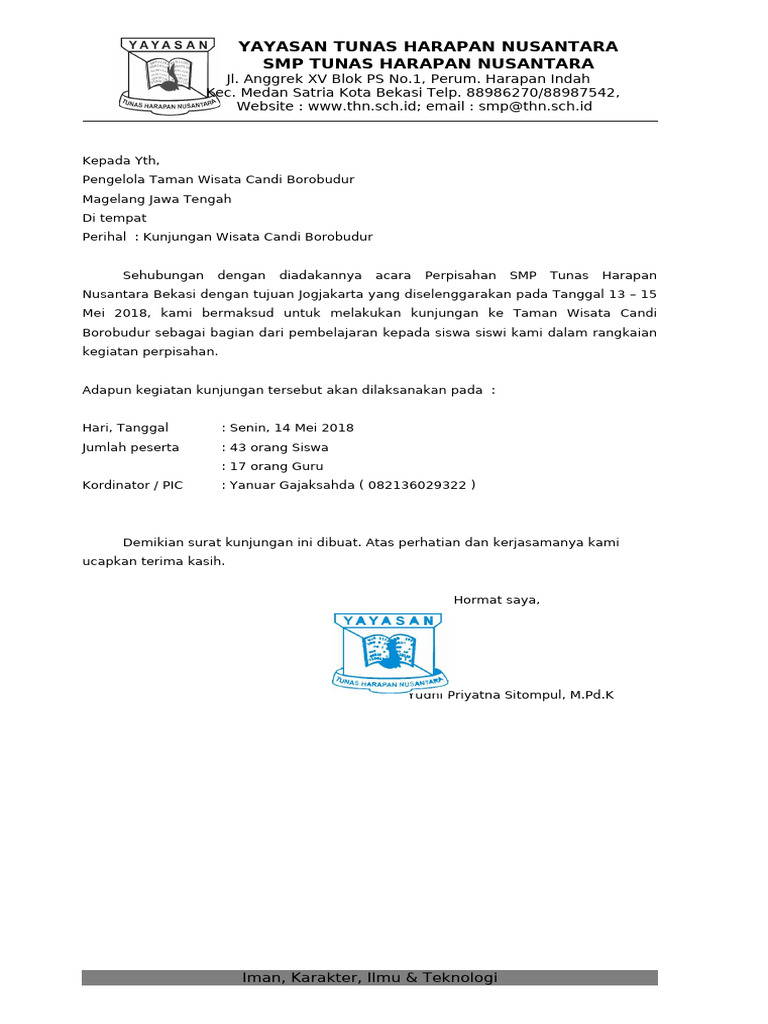 Surat Permohonan BLB Bekasi | PDF