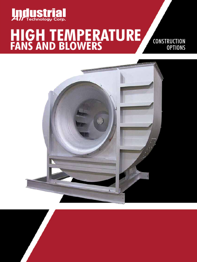 High Temperature Fans And Blowers Guide Pdf Bearing Mechanical