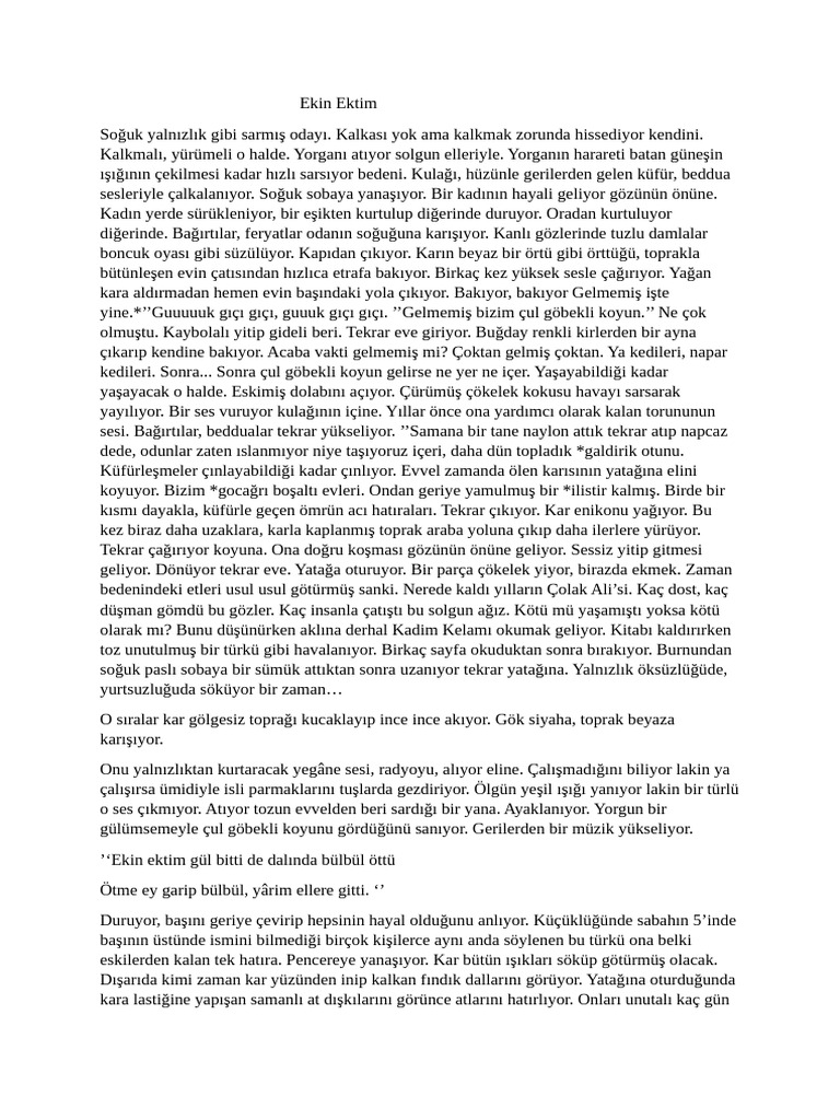 Ekin Ektim | PDF