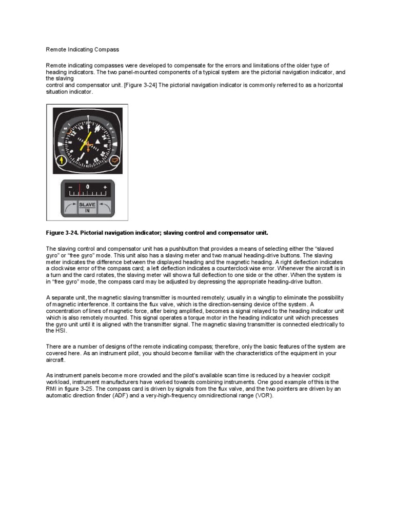 Remote Indicating Compass | PDF | Compass | Measuring Instrument