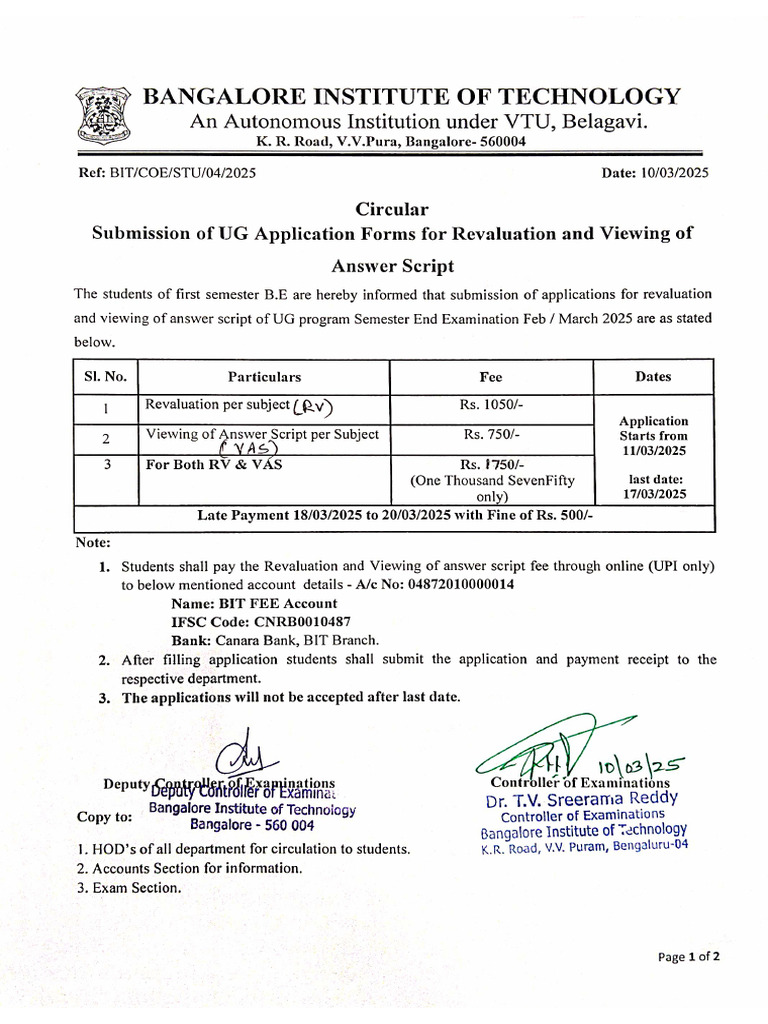 Autonomous-RV-VAS-CIRCULAR | PDF