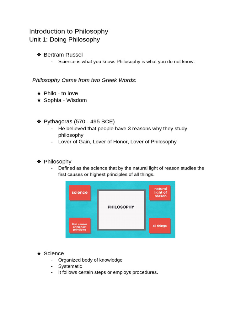 Introduction To Philosophy Concepts Pdf Knowledge Epistemology