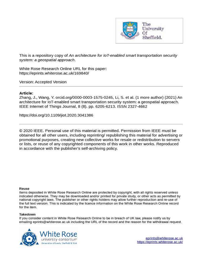 An Architecture For IoT-Enabled Smart Transportation Security System ...