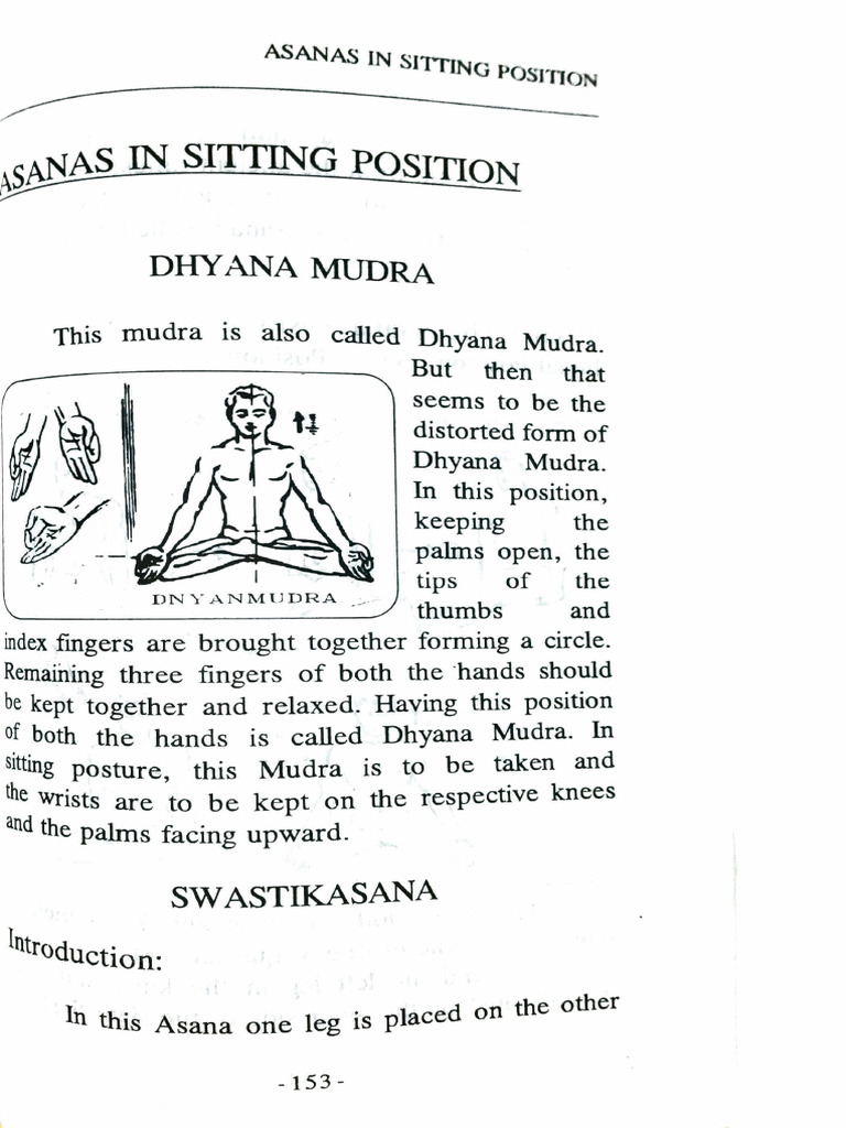 Sitting Asanas for Meditation Practice | PDF | Asana | Yoga