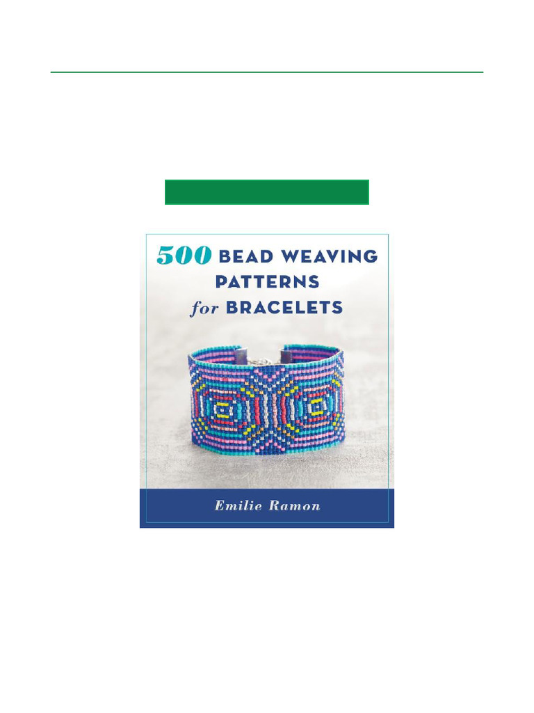 500 Bead Weaving Patterns Download | PDF