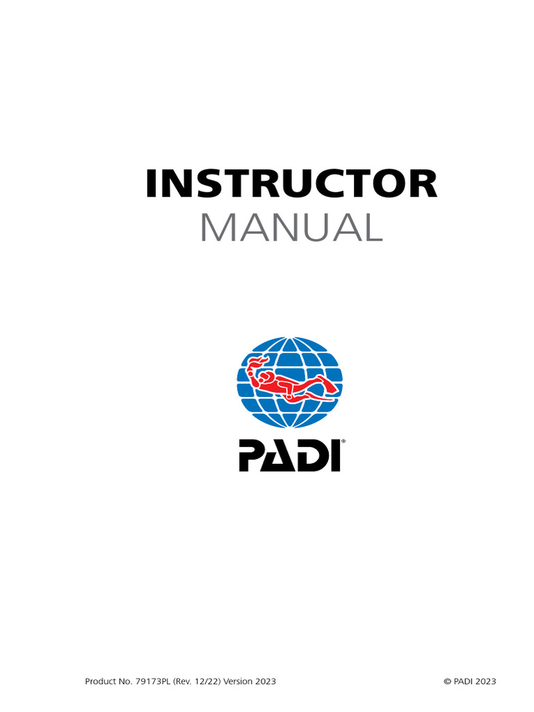 Instructor Manual 2023 V2 | PDF