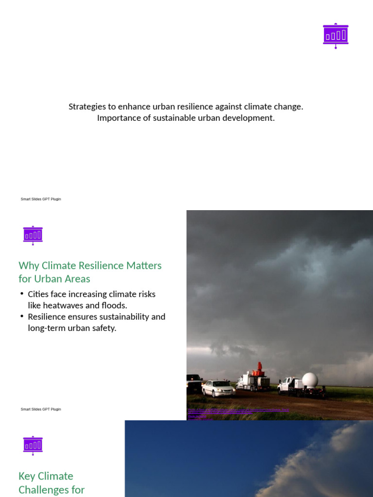 Urban Climate Resilience Strategies | PDF | Infrastructure | Flood