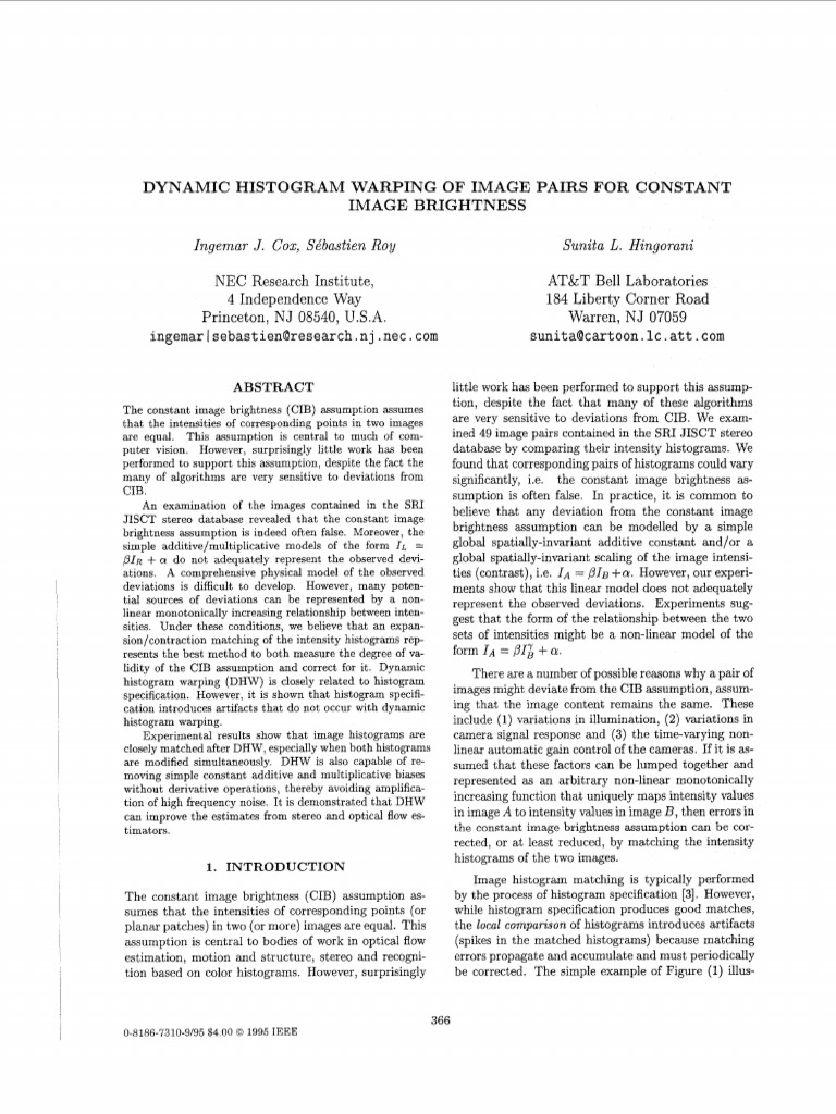 dynamic-histogram-warping-of-image-pairs-for-constant-image-brig | PDF ...