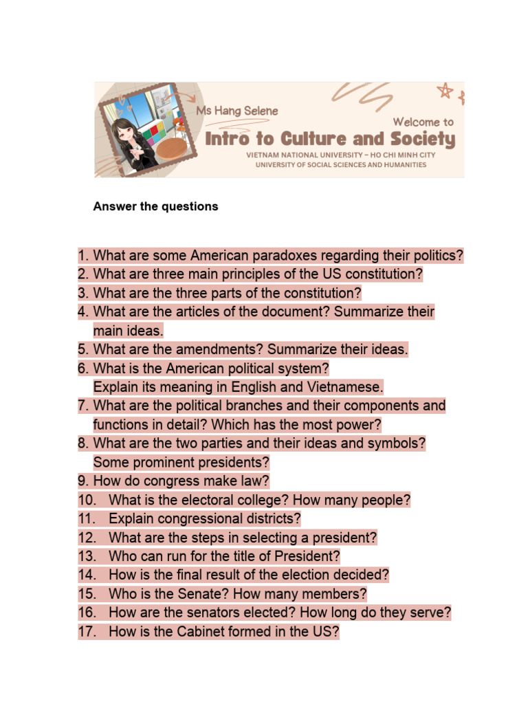 The American Government & Politics | PDF