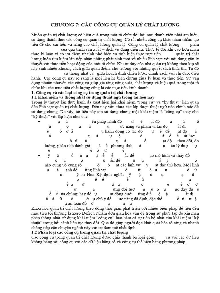 Các Công C QTCL | PDF