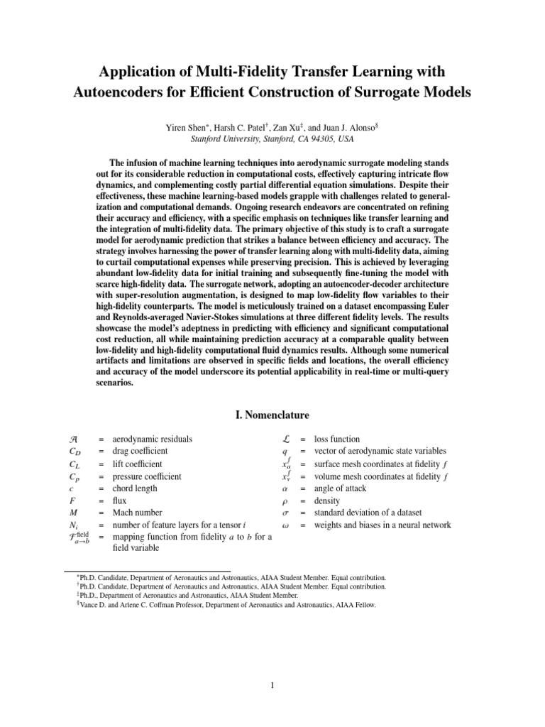 application-of-multi-fidelity-transfer-learning-with-autoencoders-for-efficient-construction-of ...