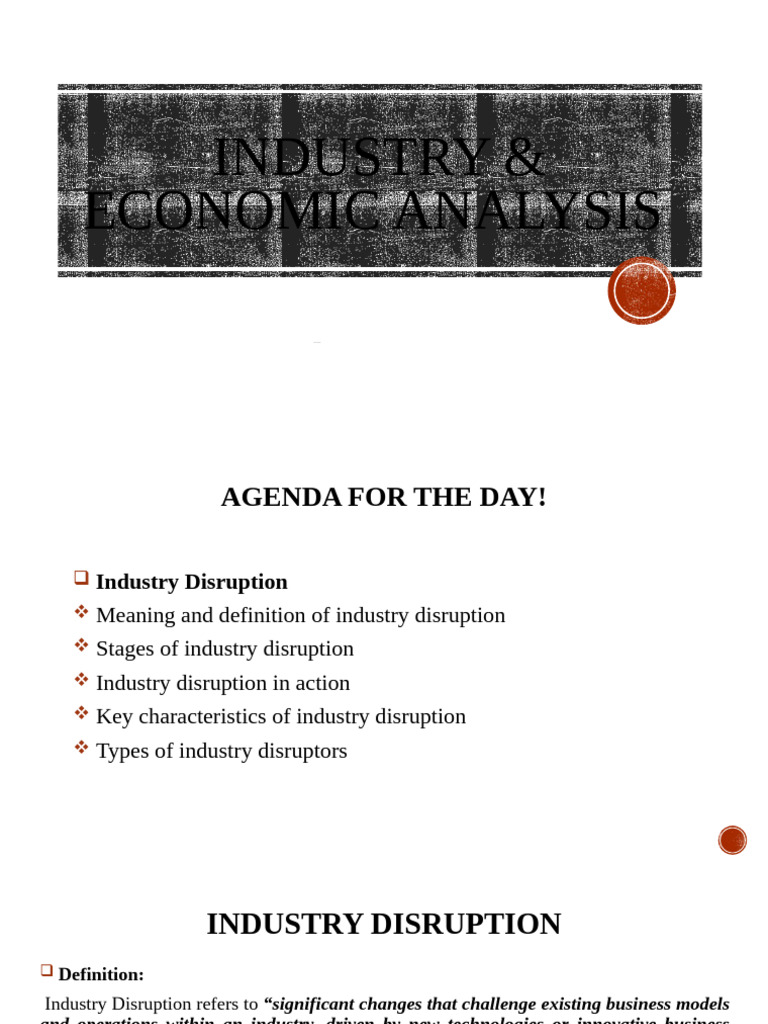 Understanding Market Disruption Dynamics | PDF | Disruptive Innovation ...