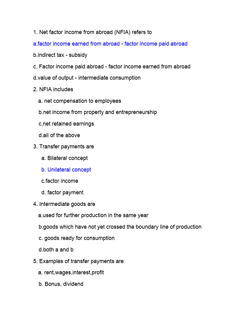 Chapter 6 unit 1(1)(1) | PDF | Measures Of National Income And Output | Gross Domestic Product